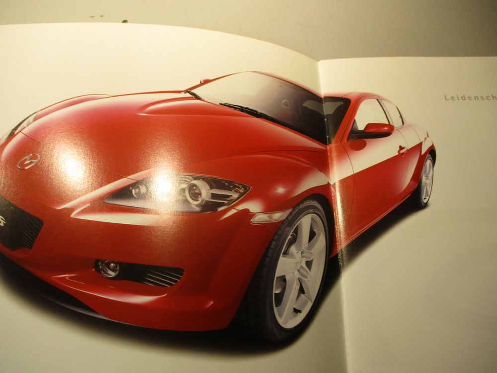 MAZDA RX-8 WANKELMOTOR PROSPEKT | Kaufen auf Ricardo