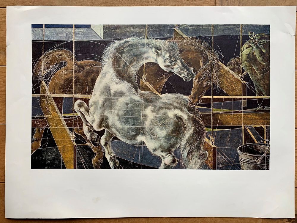 Hans Erni. Im Pferdestall. Selten | Kaufen auf Ricardo