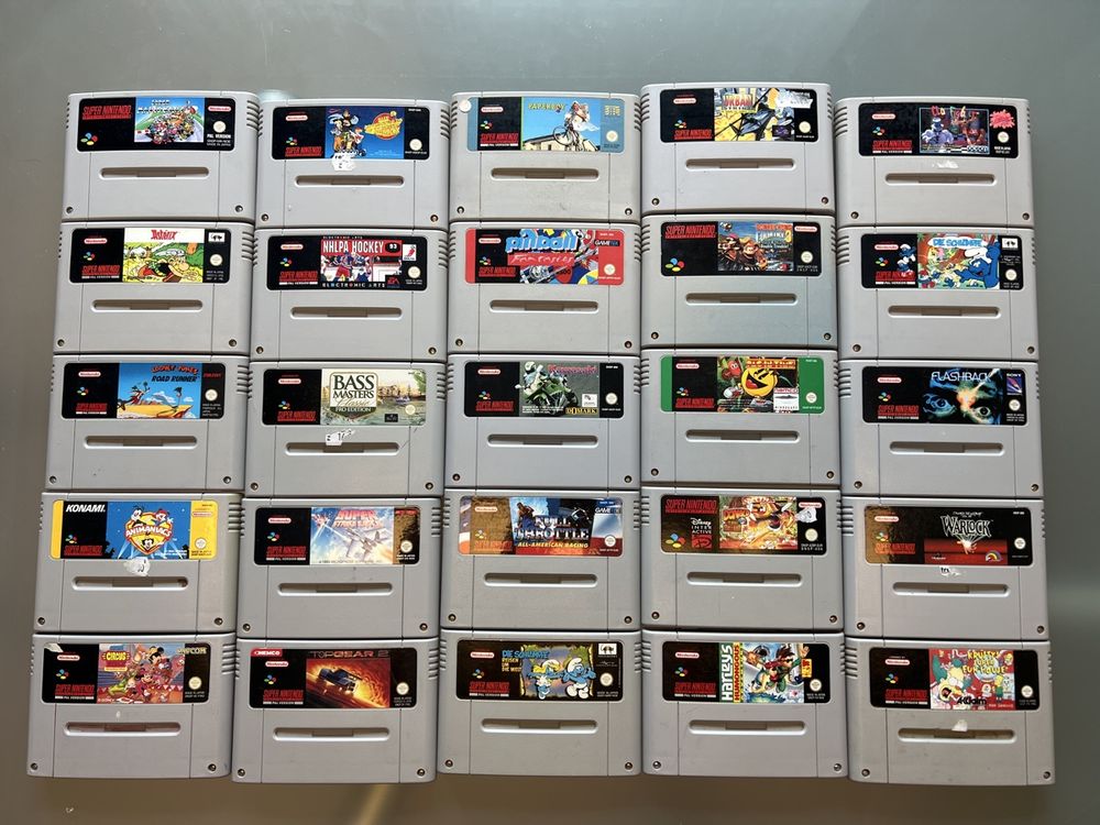 25 SNES Module Lot | Kaufen auf Ricardo
