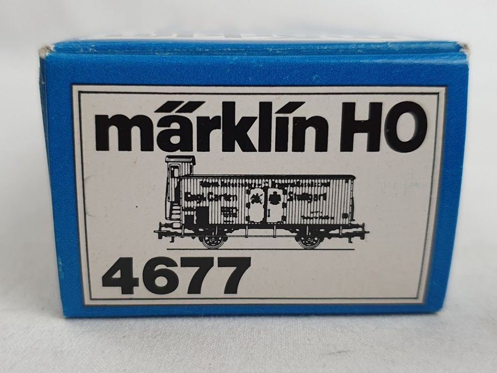 Märklin 4677 K.W.St.E. EpI "Hohenzollern Bier" neuwertig OVP | Kaufen ...
