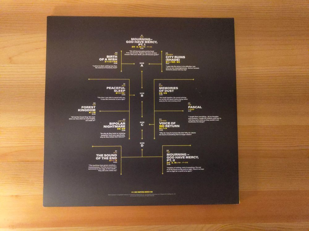 NieR Automata Become as Gods Vinyl 2×LP | Rozen (Gebraucht) in Basel ...