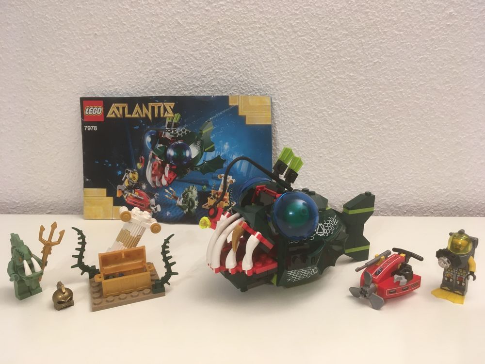 Lego Atlantis Konvolut 8 Sets komplett mit Anleitungen (Gebraucht) in ...