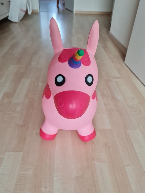 Hüpftier Einhorn Hüpfpferd Pink Rosa Mä (Gebraucht) in Wallisellen für ...