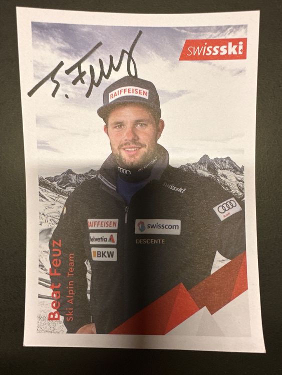 Beat Feuz Karte mit Autogramm | Kaufen auf Ricardo