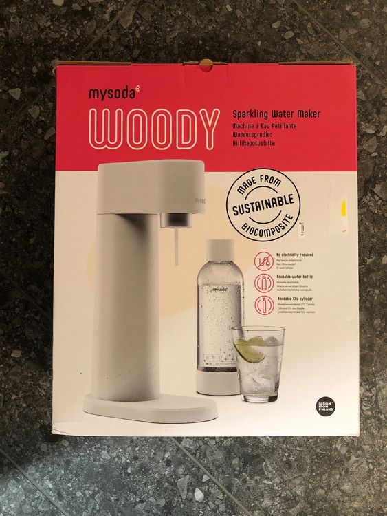 MySoda Wassersprudler Woody White (Neu und originalverpackt) in Thun ...