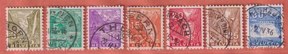 1934 Landschaftsbilder Nr. 194 - 200 | Kaufen auf Ricardo