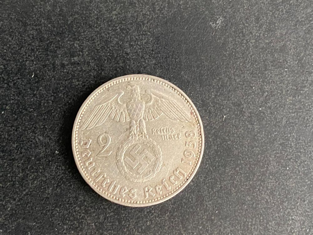 Deutschland: 2 Reichsmark 1938 E Silber | Kaufen auf Ricardo