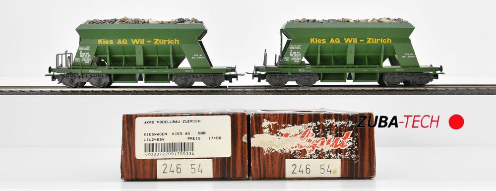 3x Liliput Kieswagen SBB H0 GS mit OVP (Gebraucht) in St. Gallen für CHF 27 – mit Lieferung auf ...