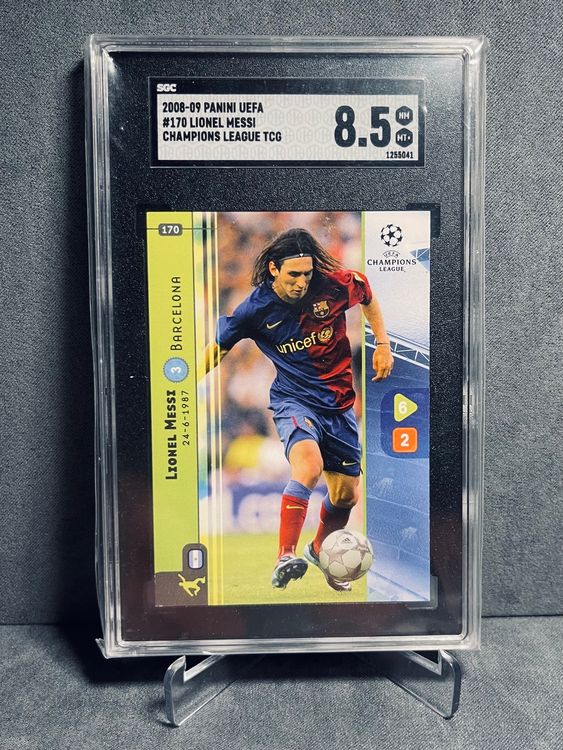 2008 Panini UEFA Champions League Lionel Messi Barcelona FC | Kaufen ...
