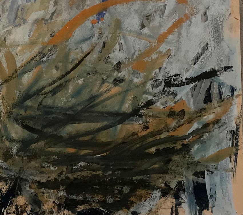 Grosse Abstrakte Mischtechnik aus Galleri Nachlass | Kaufen auf Ricardo