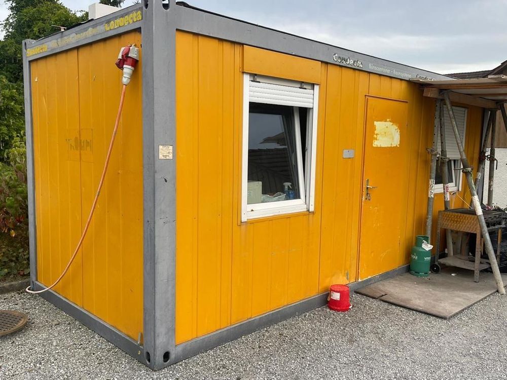 Einzelne Barake für Baustelle (Gebraucht) in Eschlikon TG für CHF 890 – nur Abholung auf Ricardo ...