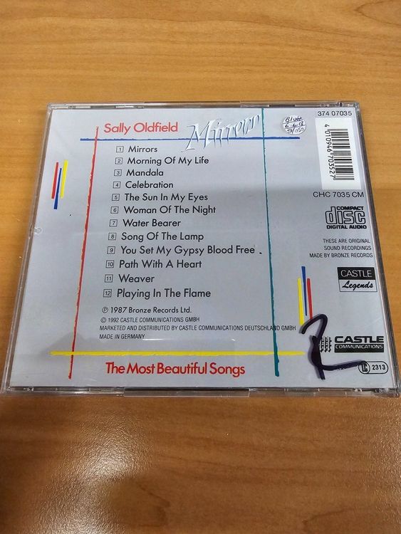 CD - Sally Oldfield – Mirrors - The Most Beautiful Songs | Kaufen auf ...