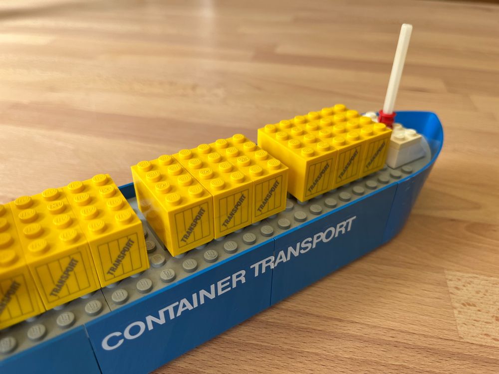 LEGO 315, Container Schiff, schwimmfähig, Vintage, 70er | Kaufen auf ...