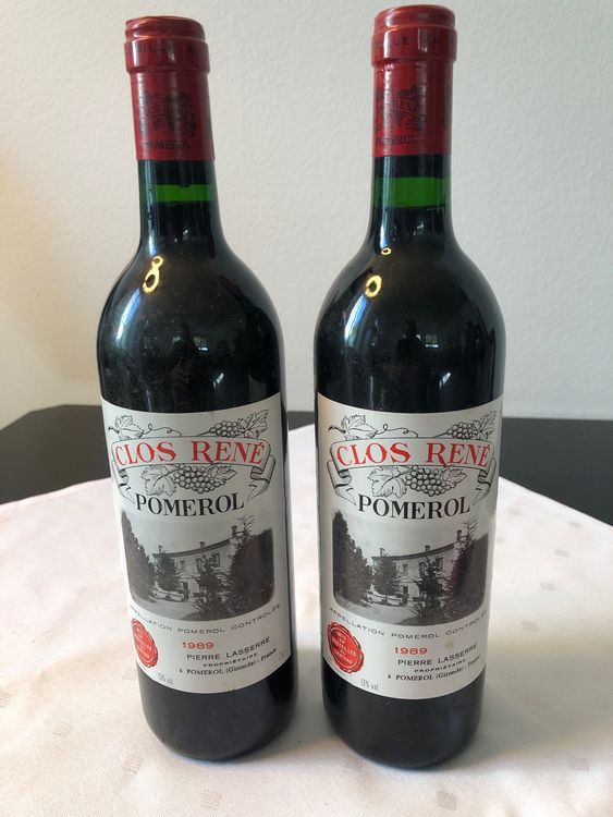 2 Flaschen Clos René 1989 Pomerol | Kaufen auf Ricardo