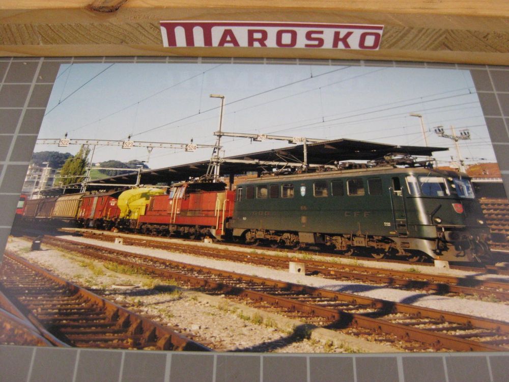 Echtfoto: Luzern, 1998, Schweizerische Bundesbahn SBB, Gröss | Kaufen auf Ricardo