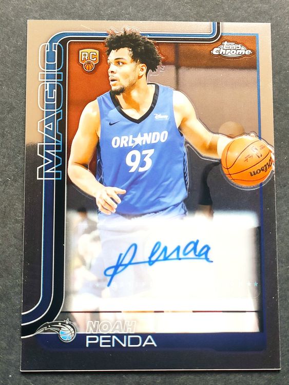 Noah Penda RC Rookie Auto Orlando Chrome 25-26 (Gebraucht) in Olten für ...