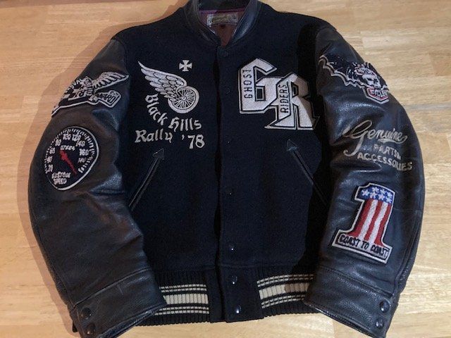 Whitesville Letterman "The one and only Night Rider Jacket" (Gebraucht ...