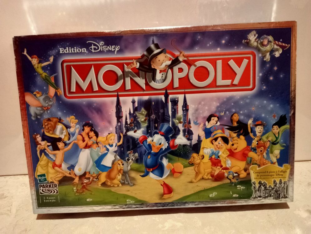 Monopoly Edition Disney Französische Version 2001 (Gebraucht) in ...