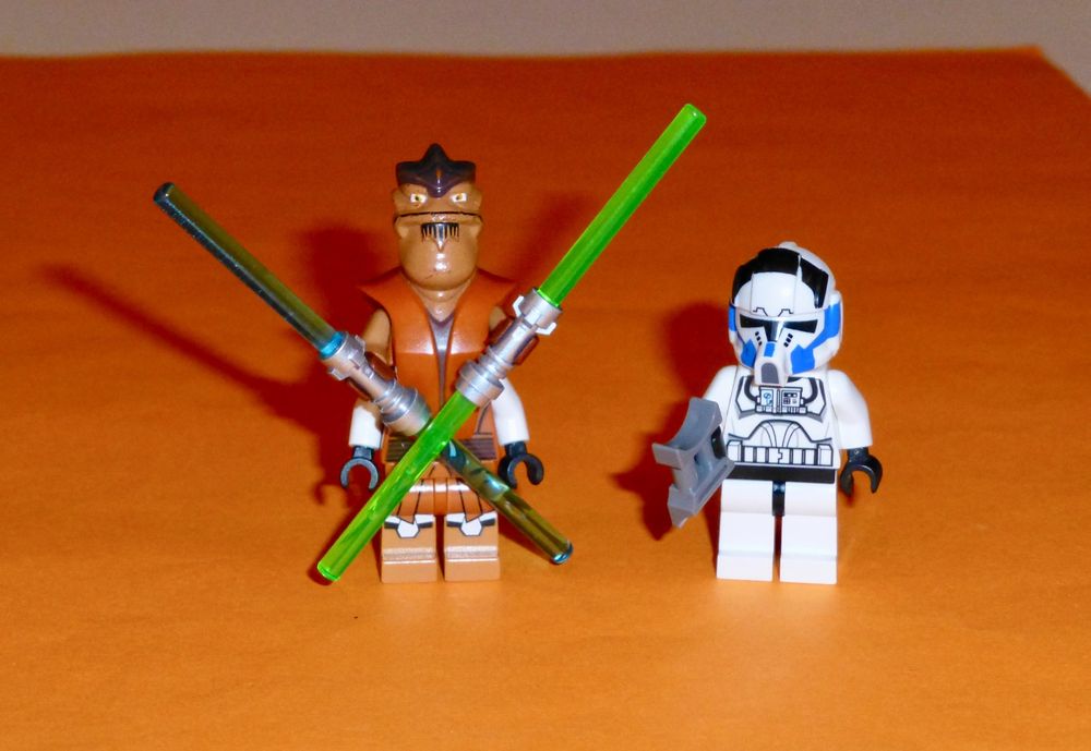 Lego Star Wars/ sw0435 Pong Krell+sw0439 Clone Trooper Pilot | Kaufen ...