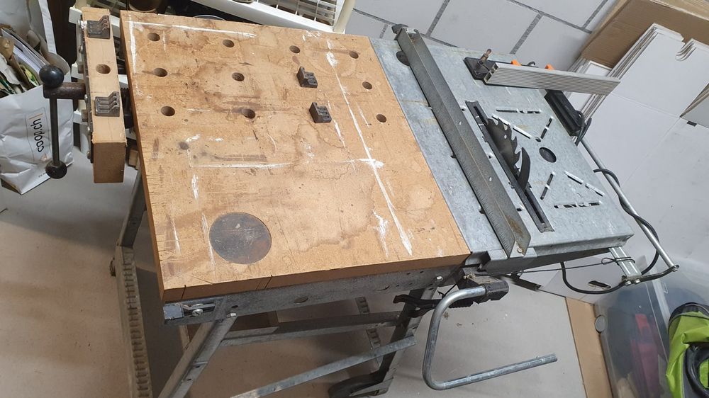 Wolfcraft portable Tischsäge und Werkbank (Gebraucht) in Therwil für ...