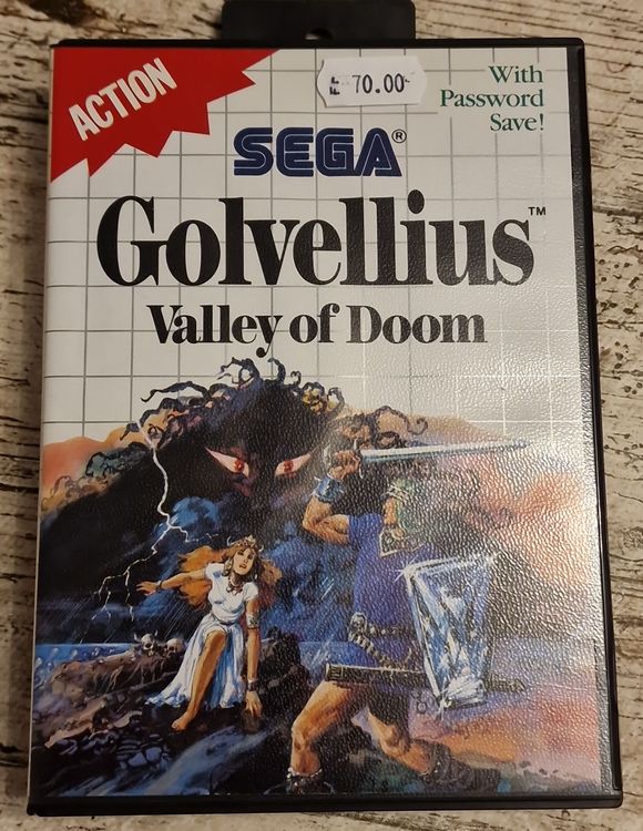 SEGA Master System Spiel Golvellius Valley of Doom OVP (Gebraucht) in ...