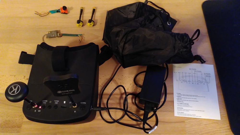 FPV Brille Eachine EV800D mit TBS UNIFY PRO 5G8 HV (Gebraucht) in ...