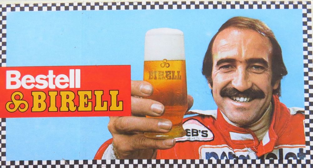 Sticker Birell mit Clay Regazzoni (Neu (gemäss Beschreibung)) in ...