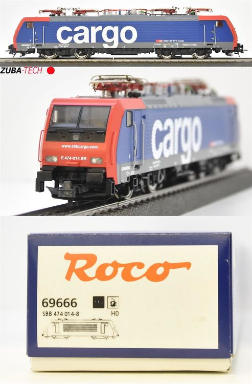 Roco 69666 E-Lok Re 474 SBB Cargo H0 WS (Gebraucht) in St. Gallen für ...