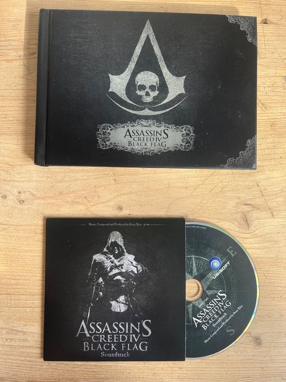 XBox COLLECTOR Assassin’s creed Black Flag LIVRE ARTBOOK+ CD (Gebraucht ...