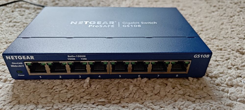 NETGEAR ProSafe GS108 Gigabit Switchb | Kaufen auf Ricardo