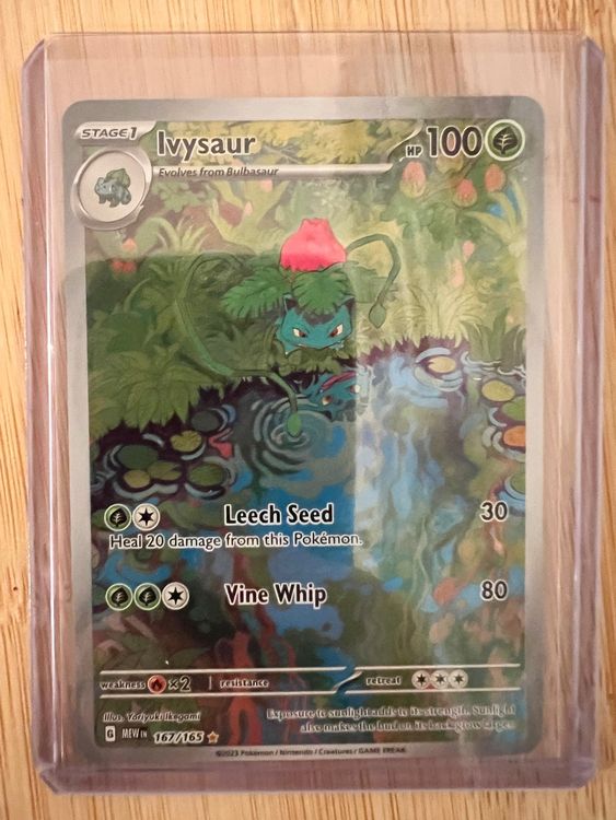 Pokémon 151 Ivysaur MewEX 167/165 AR Art Rare (Gebraucht) in Bern für ...