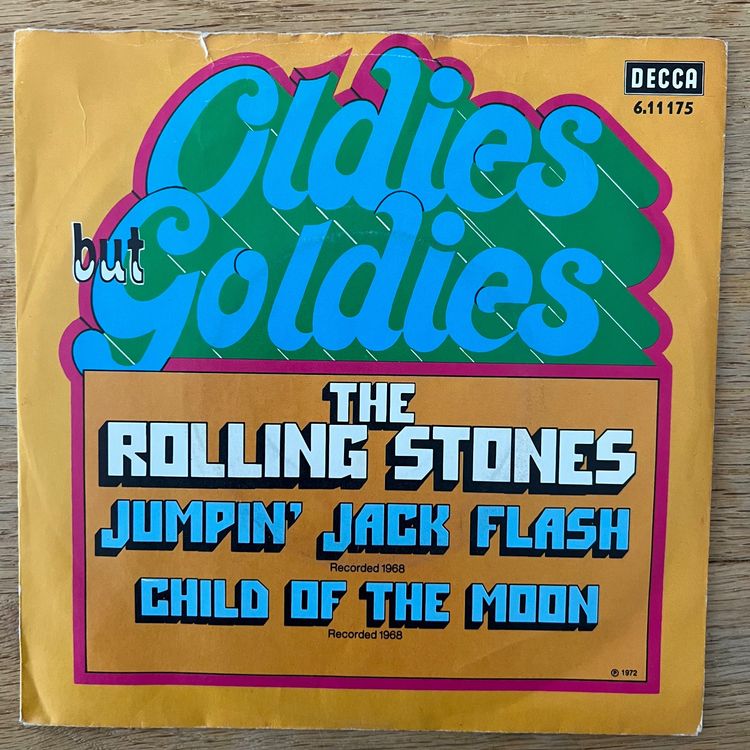 Rolling Stones - Jumping' Jack Flash / D-Press. RE (Gebraucht) in Gais ...