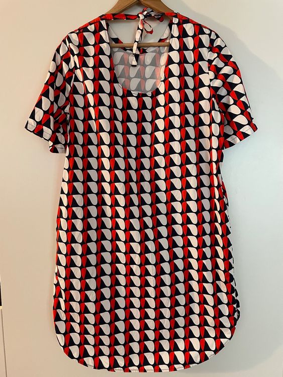 COS Kleid, blau, rot, weiss. Grösse 40 | Kaufen auf Ricardo