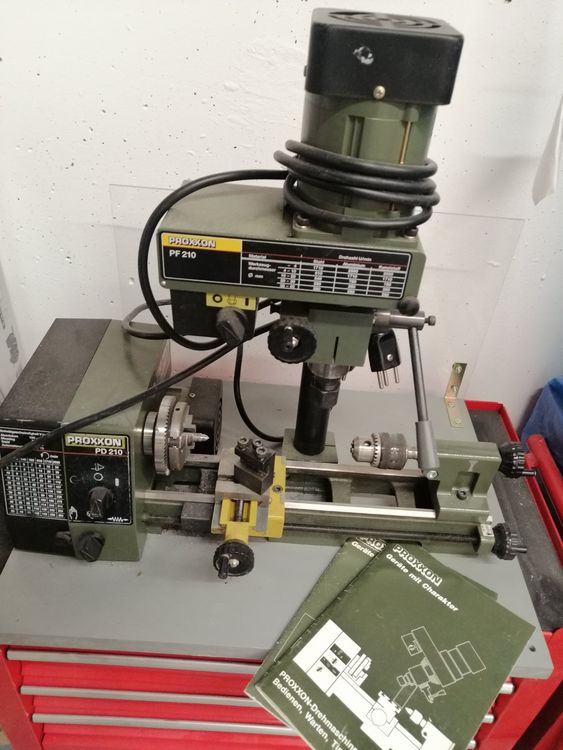 Proxxon Drehbank inkl. Fräsaufsatz | Kaufen auf Ricardo