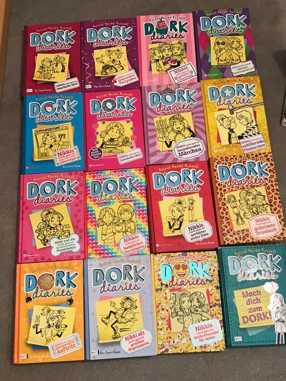 Dork diaries, diverse, 16 Bücher, Rachel Renée Russell (Gebraucht) in ...