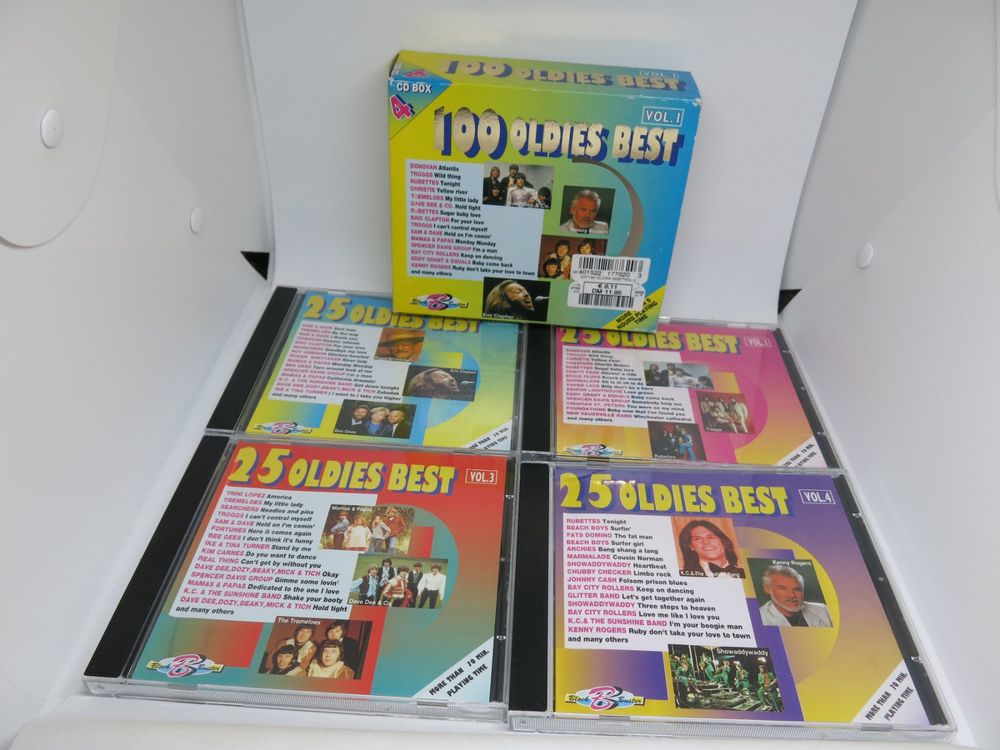 4 CD Box Set: 100 OLDIES BEST VOL.I (Gebraucht) in Ernetschwil für CHF ...