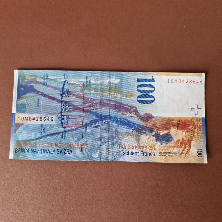 Note 100 Franken Alberto Giacometti 1901-1966 | Kaufen auf Ricardo