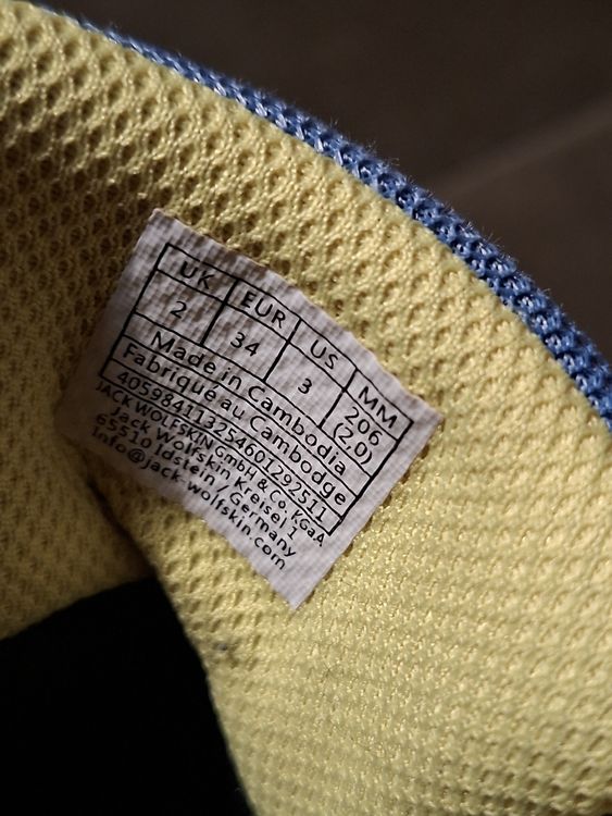 Jack Wolfskin Kinderschuh Gr. 34 (Gebraucht) in Niederlenz für CHF 23 ...