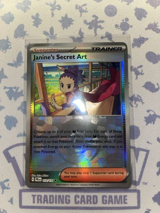 Pokémon Janine’s Pokeball 112/131 Prismatic Evolutions EN | Kaufen auf ...