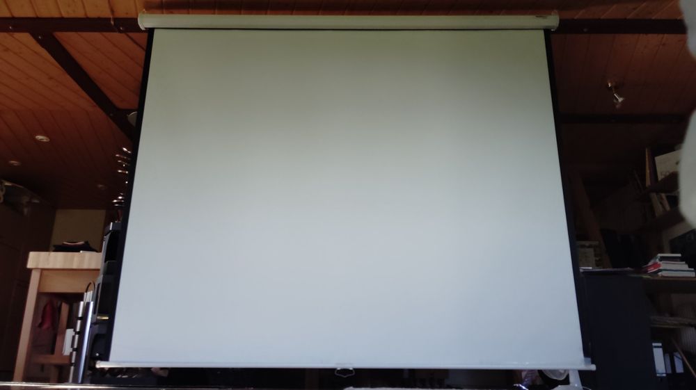 grosse Heimkino-Leinwand für Projektion & Beamer (Gebraucht) in ...