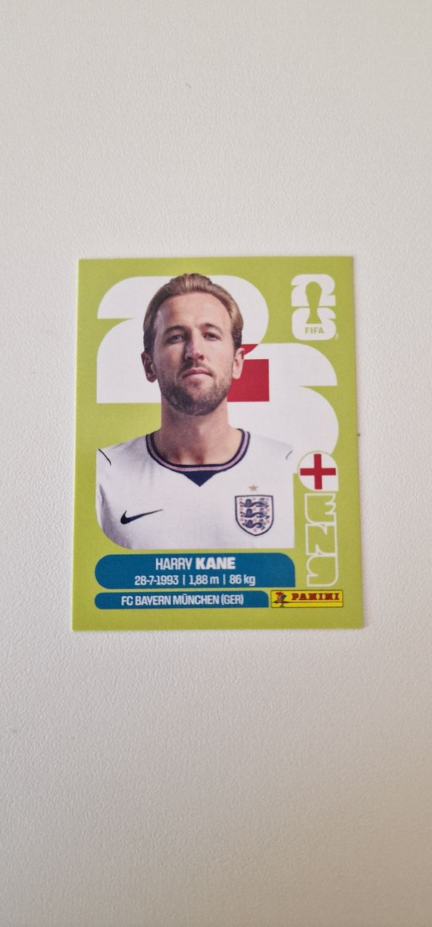 HARRY KANE (ENG18) PANINI 2026 (Neu (gemäss Beschreibung)) in Le ...