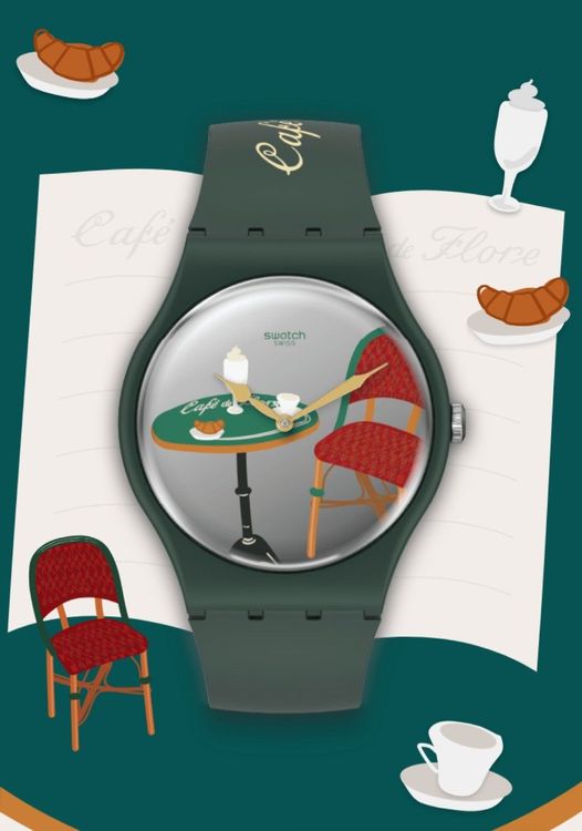 Swatch x Highsnobiety Café De Flore (Neu und originalverpackt) in ...