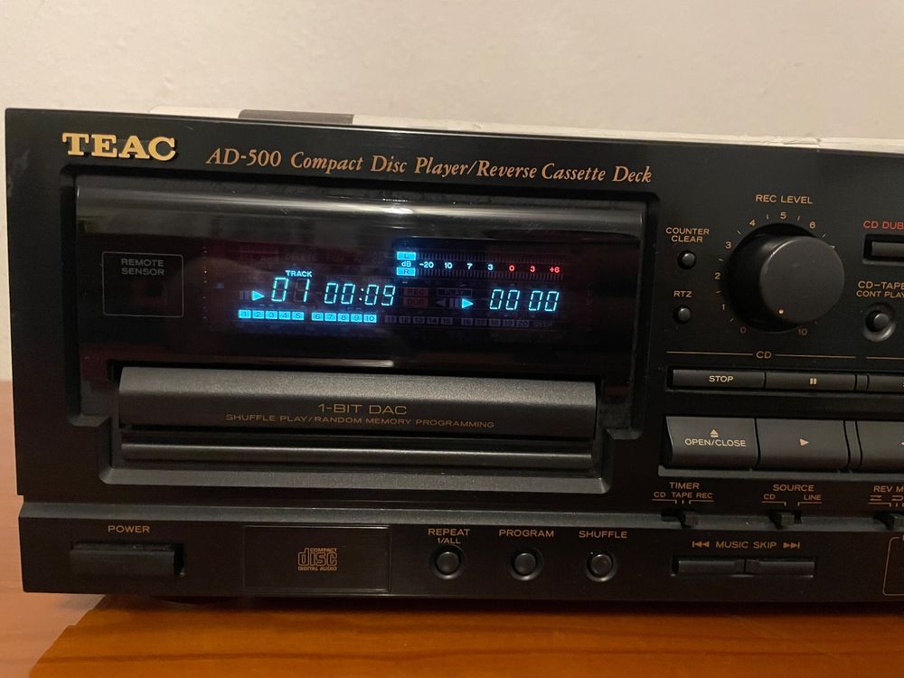 TEAC AD-500 CD Player und Kassette Deck (Gebraucht) in Zürich für CHF ...