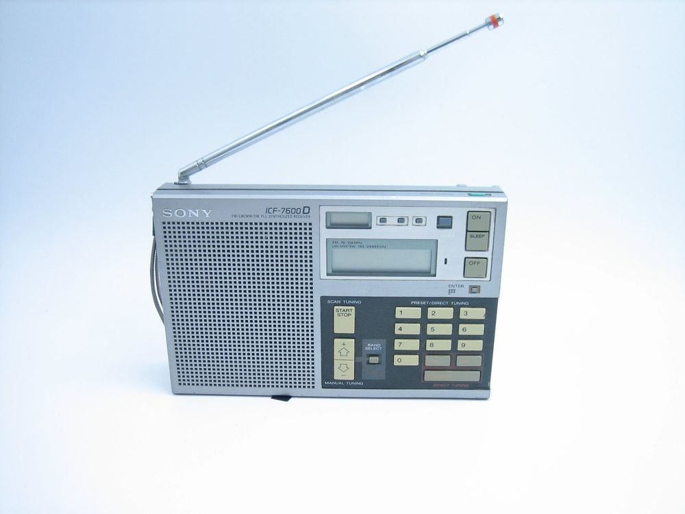 Sony ICF-7600D Weltempfänger Radio RAR | Kaufen auf Ricardo