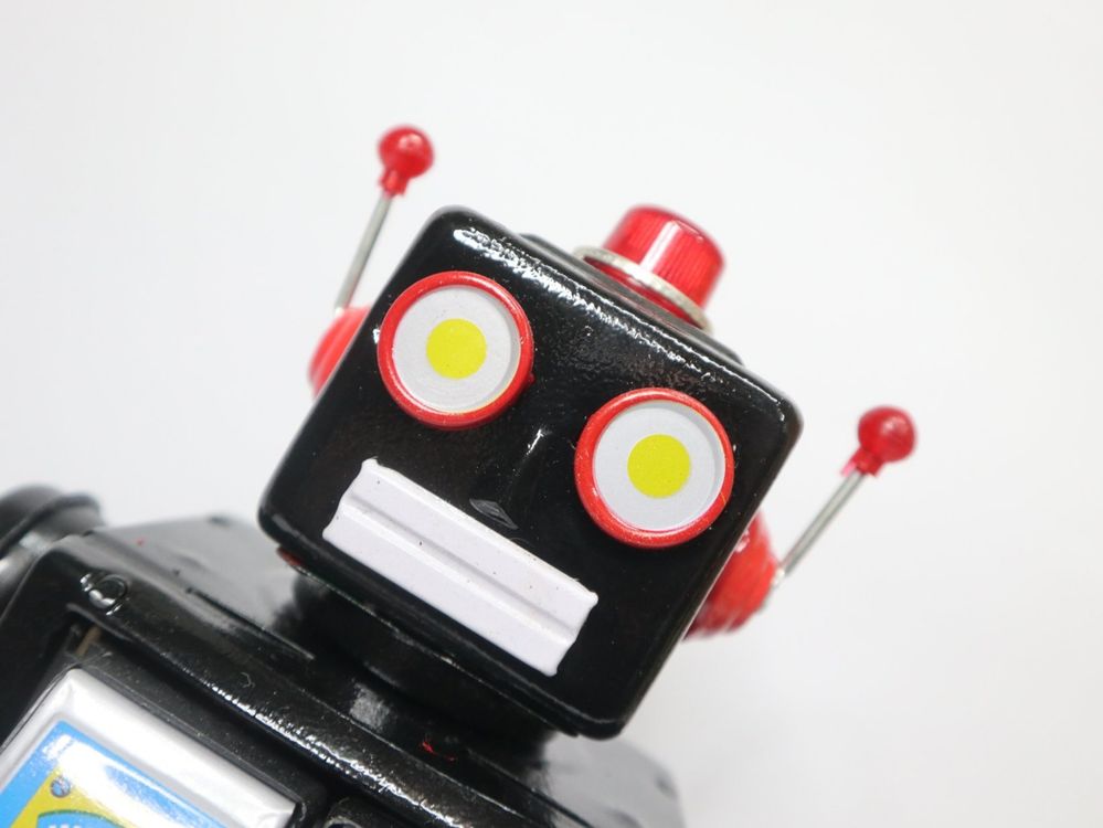 Grosser Blech Roboter Electron Robot (Neu (gemäss Beschreibung)) in ...