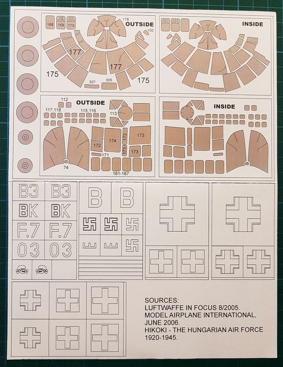 DECALSATZ Montex Heinkel HE-111 P 1:32 | Kaufen auf Ricardo