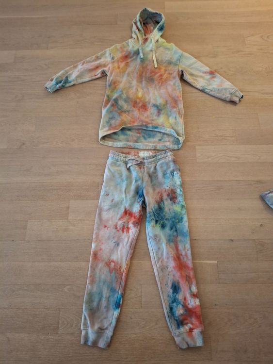 Batik Hoodie & Jogginghose Set - Unikat - Frühling (Neu (gemäss ...