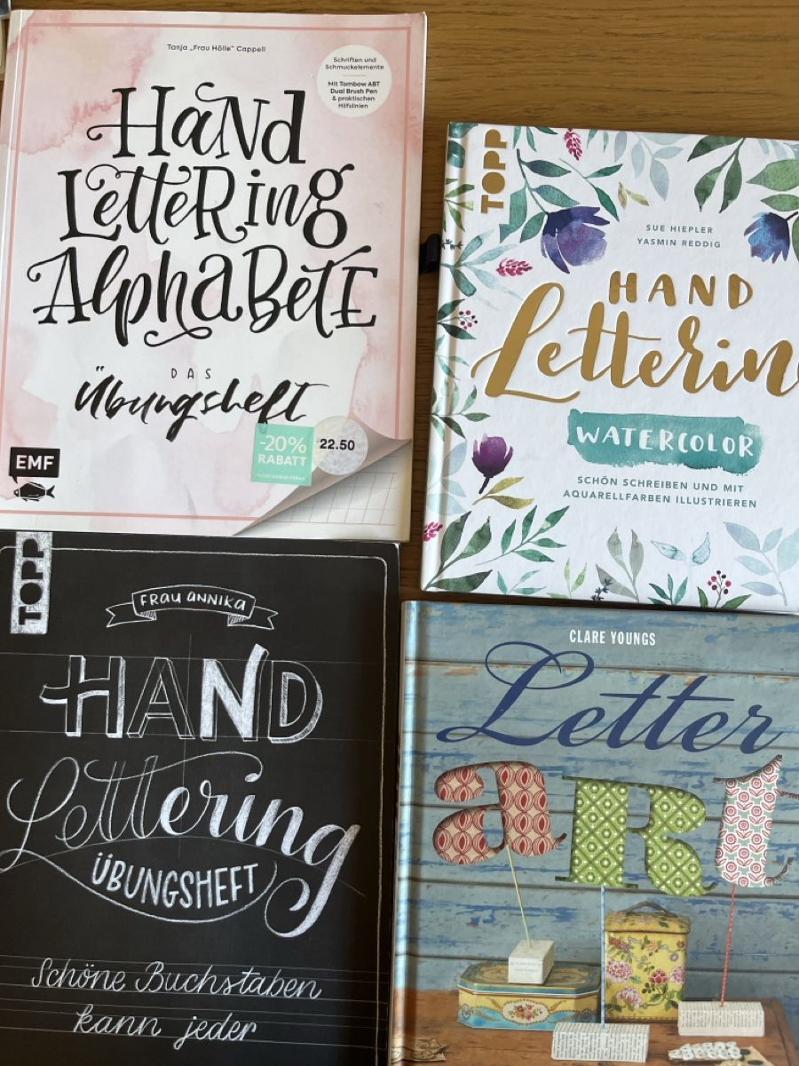 Bücherpaket Hand Lettering / Letter art (Gebraucht) in walenstadt für ...