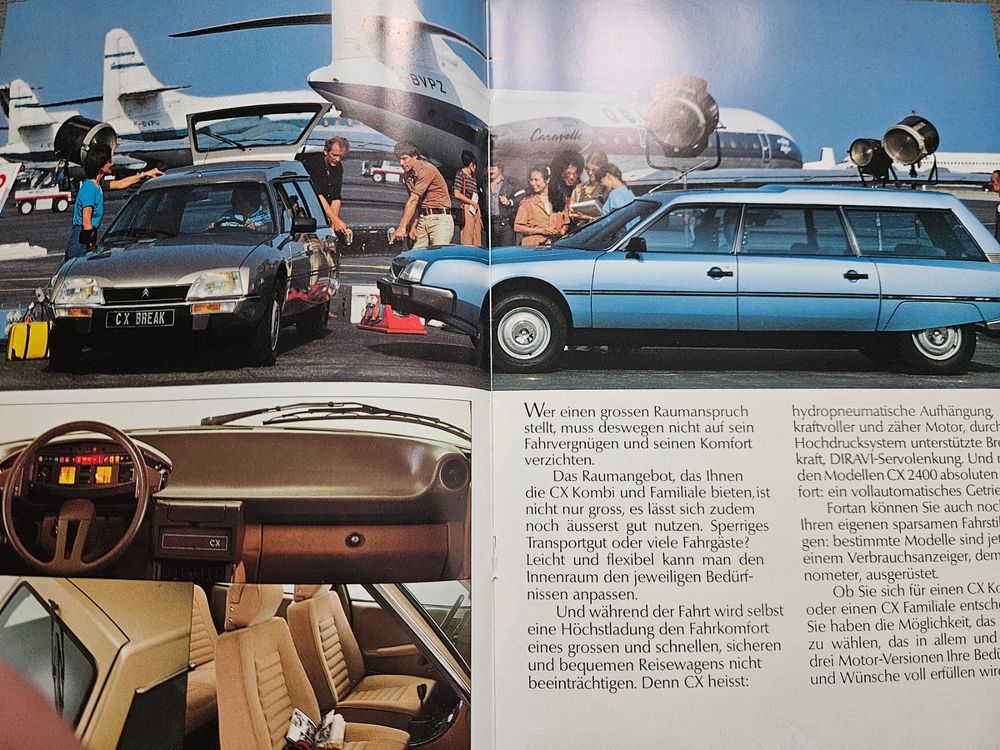 Citroen CX Kombi CX Famiale Prospekt 1980 xx (Gebraucht) in Flawil für ...