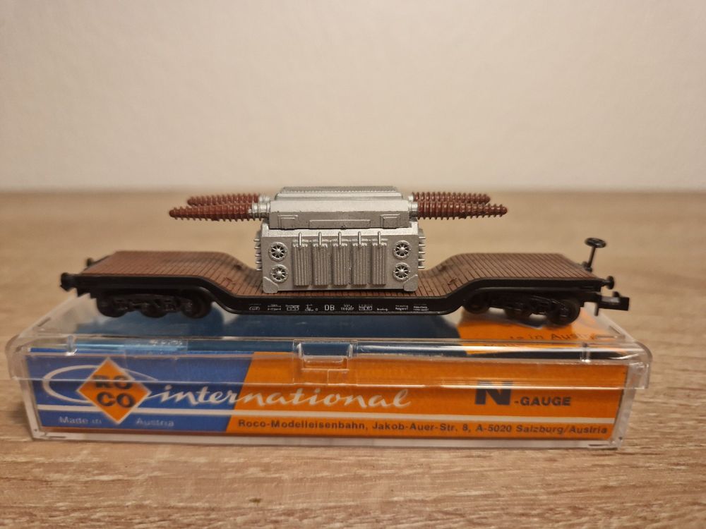 Roco N 2357 Schwerlastwagen mit Trafo | Kaufen auf Ricardo